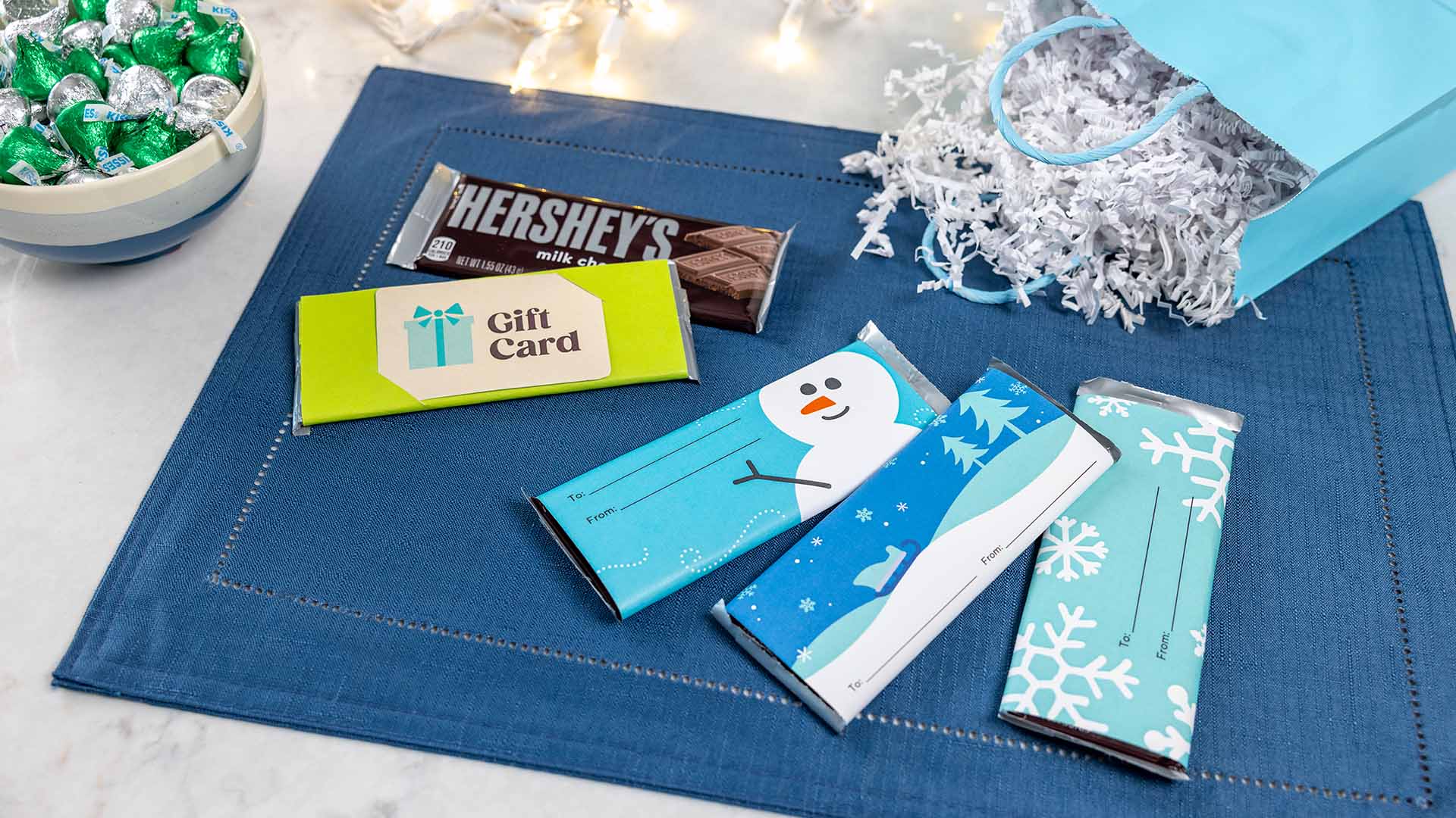 Holiday Candy Bar Wrappers | Crafts